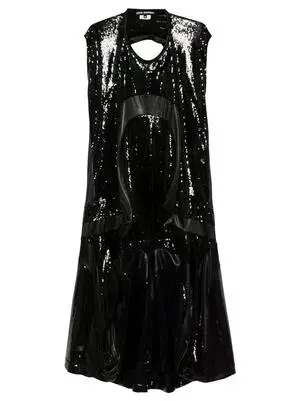 Junya Watanabe Panelled Dress - Black