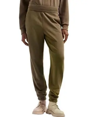 Armani Exchange Logo Print Trousers - Brown