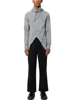 PRIVATE STOCK LABS The Paradis Polka-dot Print Shirt - Blue