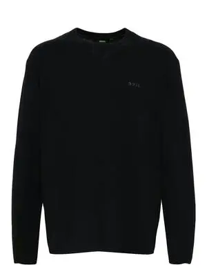 BOSS Logo Jumper - Black