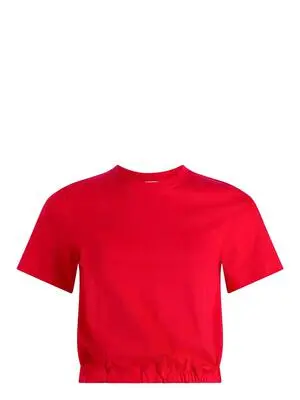 PATOU Open-back T-shirt - Red