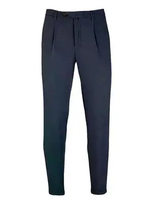 BRIGLIA 1949 Pleat Detailing Trousers - Blue