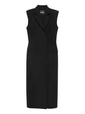 Goen.j Layered Panel Blazer Dress - Black
