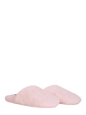 Dolce & Gabbana Logo Embroidered Slippers - Pink