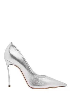 Casadei 100mm Superblade Wonder Pumps - Silver