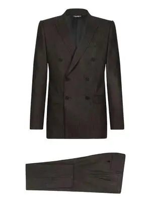 Dolce & Gabbana Double-breasted Martini Suit - Grey