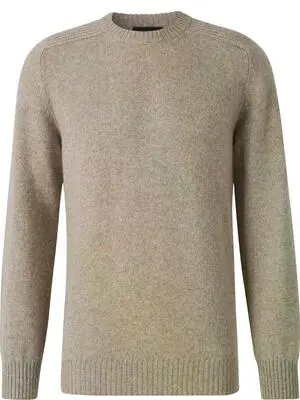 Sease Virgin Wool Crew Neck Jumper - Neutrals