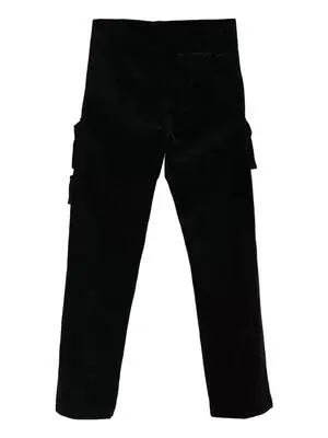Aspesi Corduroy Cargo Trousers - Black
