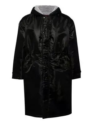 MASTERMIND WORLD Mastermind World Logo Print Hooded Coat