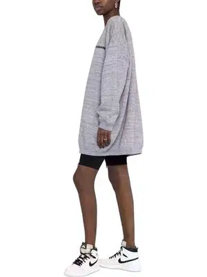 Dsquared2 Logo-print Sweater Dress - Grey