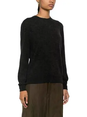 Saint Laurent Crew-neck Sweater - Grey