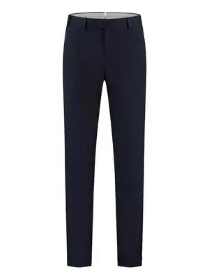 PT TORINO Navy Straight-leg Trousers - Blue