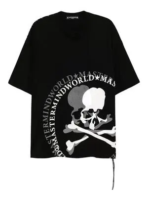MASTERMIND WORLD Logo-print T-shirt - Black