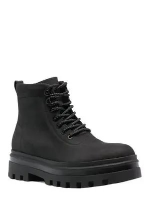 Calvin Klein Lace-up Combat Boots - Black