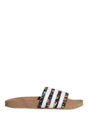 Adidas Rich Mnisi Adilette Slides - Black