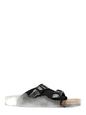BIRKENSTOCK Zürich Tech Suede Slides - Black