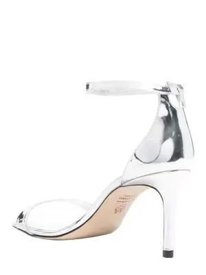 STUART WEITZMAN 75mm Nudist Ii Sandals - Silver