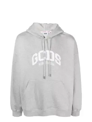GCDS GCDS Logo Patch Jersey Cotton Hoodie