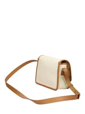 Lacoste Heritage Cross Body Bag - Neutrals