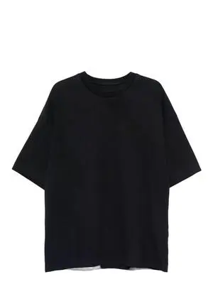 JUUN.J Logo-embroidered T-shirt - Blue