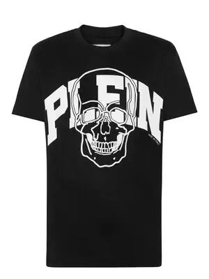 Philipp Plein Skull-print Cotton T-shirt - Black