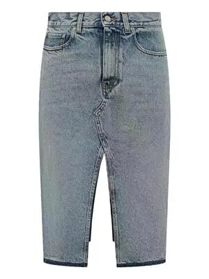 STELLA MCCARTNEY Asymmetrical Denim Skirt