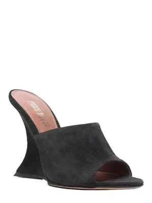 Paris Texas Paris Texas 105mm Suede Sandals Black