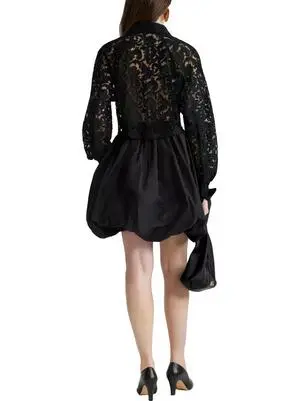 PATOU Bubble Mini Skirt - Black
