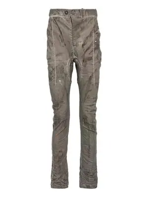 BORIS BIDJAN SABERI Boris Bidjan Saberi Distress Finish Trousers