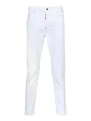 Dsquared2 Bull Guy Slim-fit Jeans - White