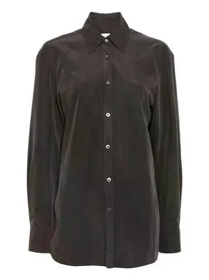 SYSTEM Classic Loose Fit Shirt - Grey