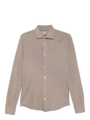 Fedeli Cotton Shirt - Neutrals