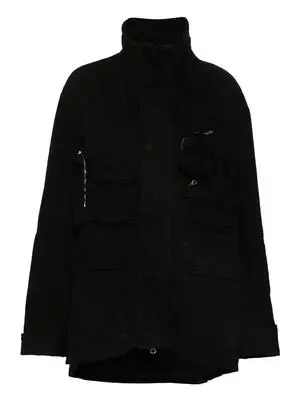 MAISON MARGIELA Padded Cargo Denim Jacket - Black