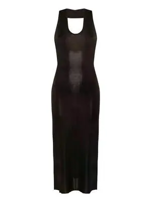 Khaite Coraline Dress - Brown