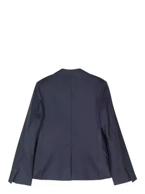 Victoria Beckham Single-breasted Blazer - Blue