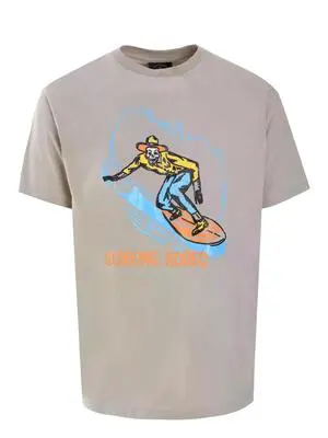 MAUNA KEA Surfing Rodeo T-shirt - Neutrals