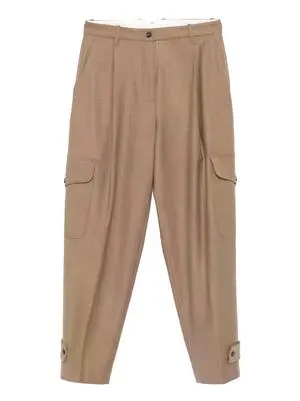 NINE:INTHE:MORNING Sophie Cargo Pants - Brown