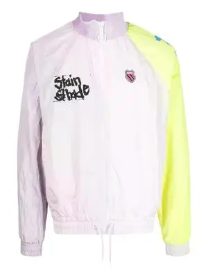STAIN SHADE K-swiss Tie-dye Zip-up Jacket - Purple