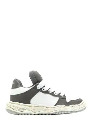 Mihara Yasuhiro Wayne Og Sole Leather Sneakers - Brown