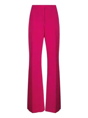 Givenchy Wool-blend Flared Trousers - Pink