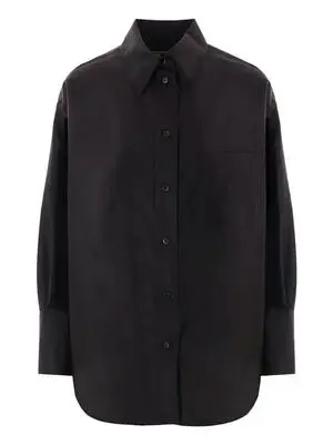 Alberto Biani Silk Shirt - Black