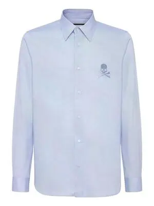 Philipp Plein Cotton Shirt - Blue
