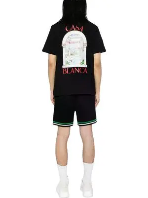 Casablanca Le Passage T-shirt - Black