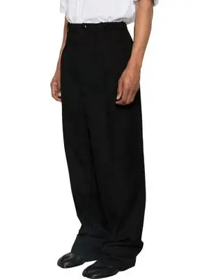 Random Identities Tailored Straight-leg Trousers - Black