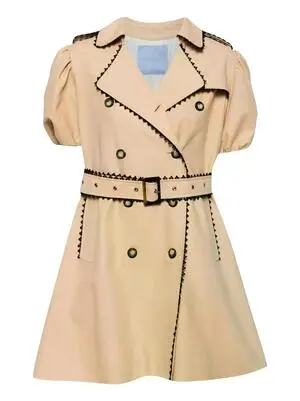 MACGRAW Trench Mini Dress - Neutrals