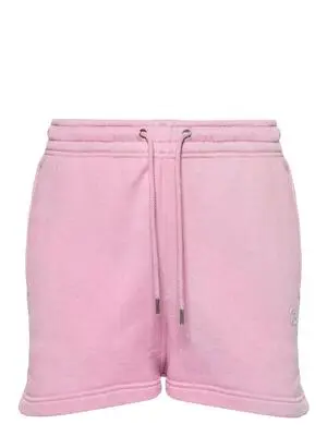 MAISON KITSUNÉ Maison Kitsuné Rose Pink Fox Patch Track Shorts