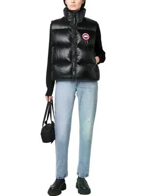 Canada Goose Cypress Logo-patch Puffer Vest - Black