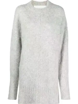 Rodebjer Crew Neck Alpaca Wool-blend Jumper - Grey