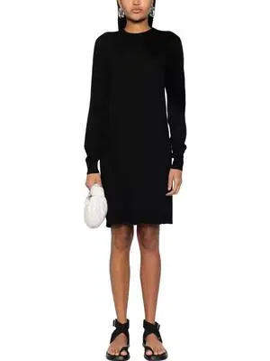 Fabiana Filippi Knitted Wool Dress - Black