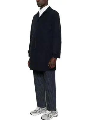 Aspesi Single-breasted Raincoat - Blue